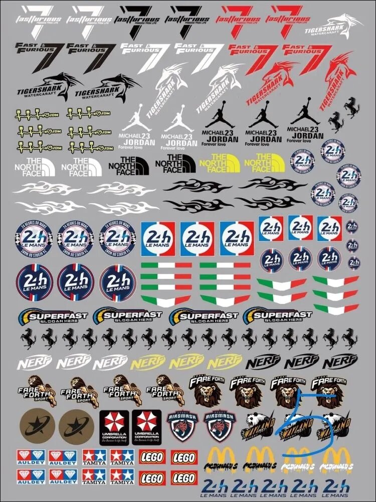 UV-переводные стикеры, премиум стикеры для кирпичных авто: 100 3D логотипов с металлическим эффектом (MOC, космос, гоночные, неон) кристальная четкость мега-набор для творчества