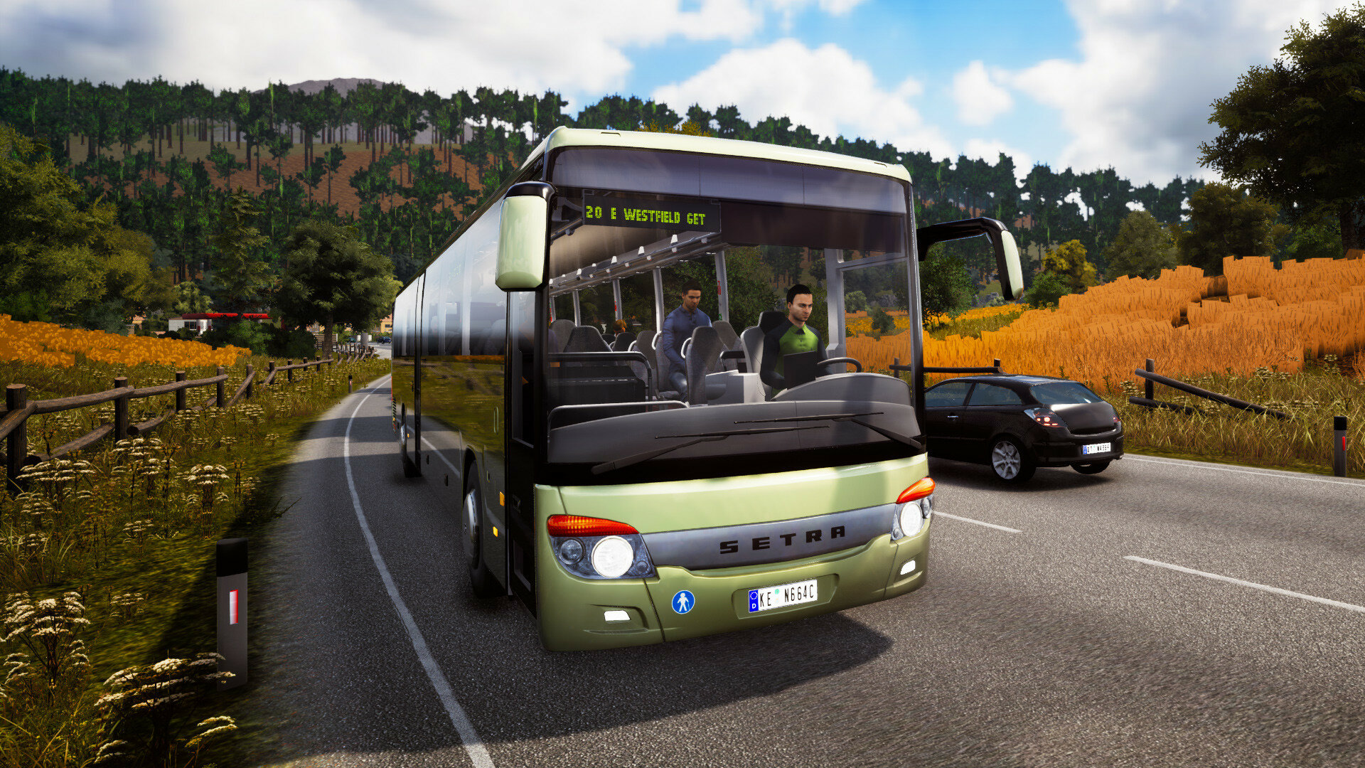 Bus Simulator 18 - Setra Bus Pack 1 DLC, СНГ — фото 1