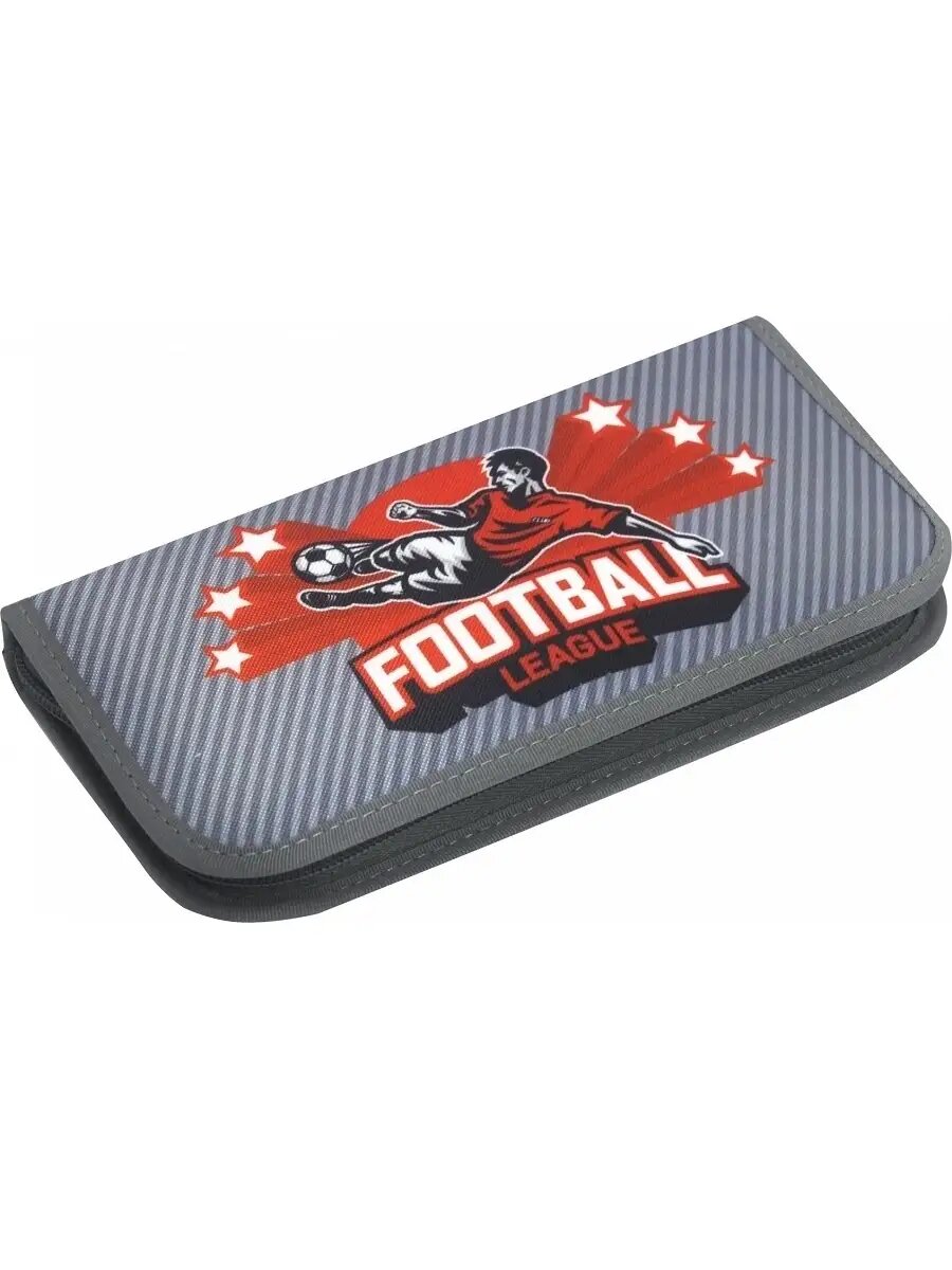 Феникс+ (канцтовары) Пенал школьный "Футбольная лига"