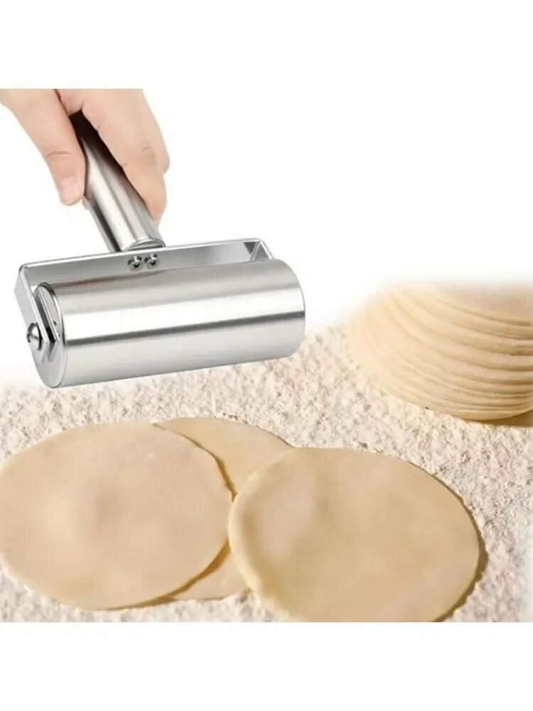 Скалка с крутящимися ручками