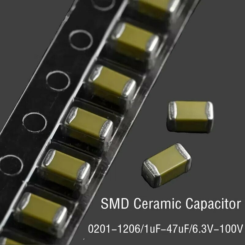 Керамические конденсаторы SMD 0201 1 мкФ X5R 6,3 В