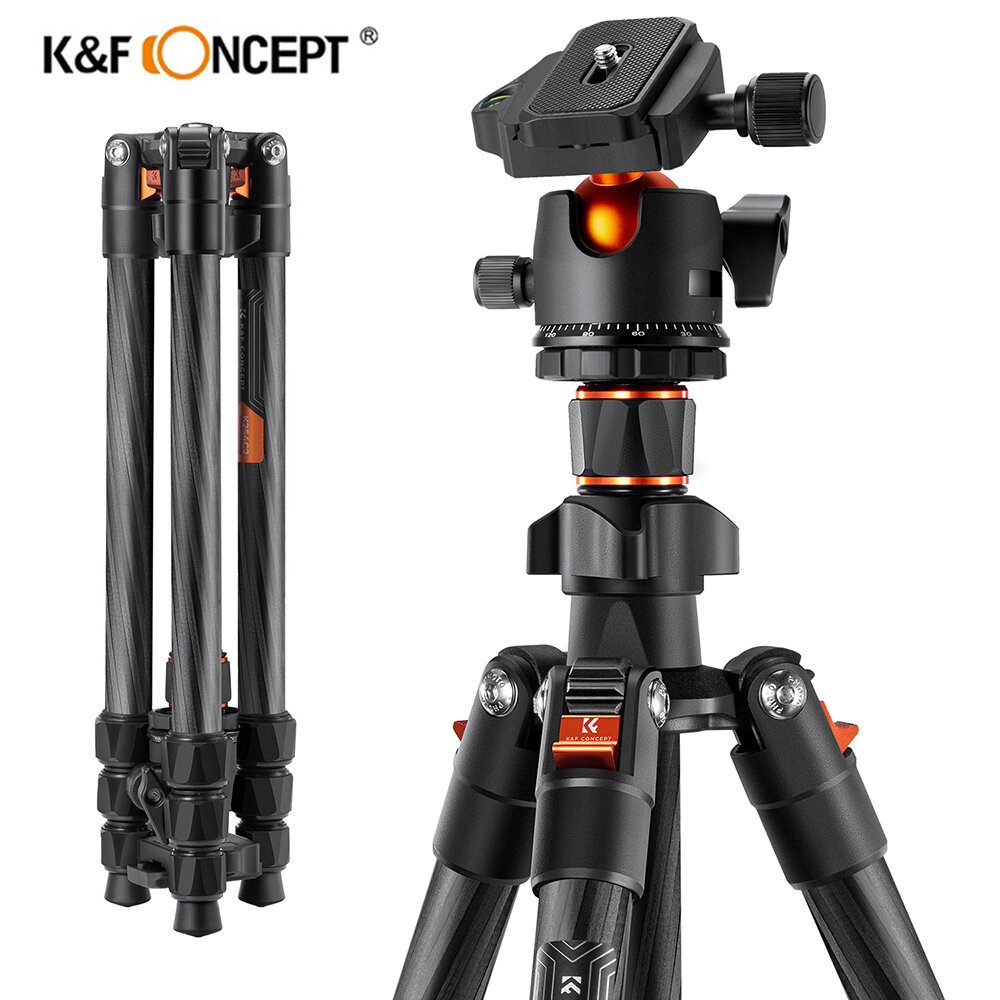 KF09.123, серия Pro Модели O254C2 + BH - 36, Углеродный треножник, K & F Концепция