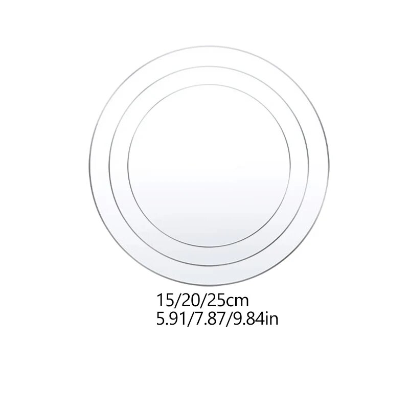 Акриловые диски для торта 3 шт./4 шт. 3pcs SetB