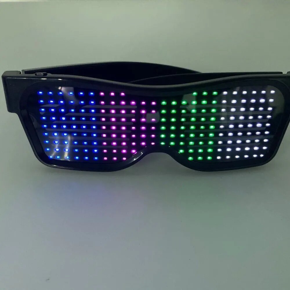 Magic Bluetooth Led Party Glasses APP Control Светящиеся очки EMD DJ Electric