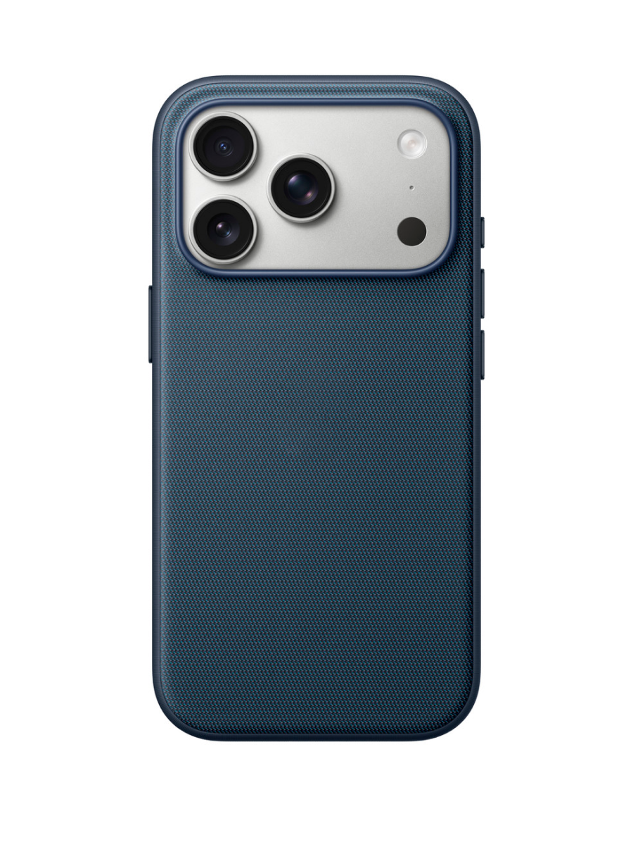Чехол для Айфон 17 Про Магсейф ТечВовен тканный / TechWoven Case Магсейф для айфон 17 Про / Синий