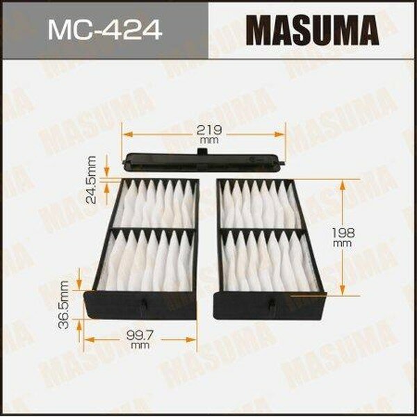 Фильтр салона MASUMA MC-424 Mitsubishi Pajero Pinin 99-07