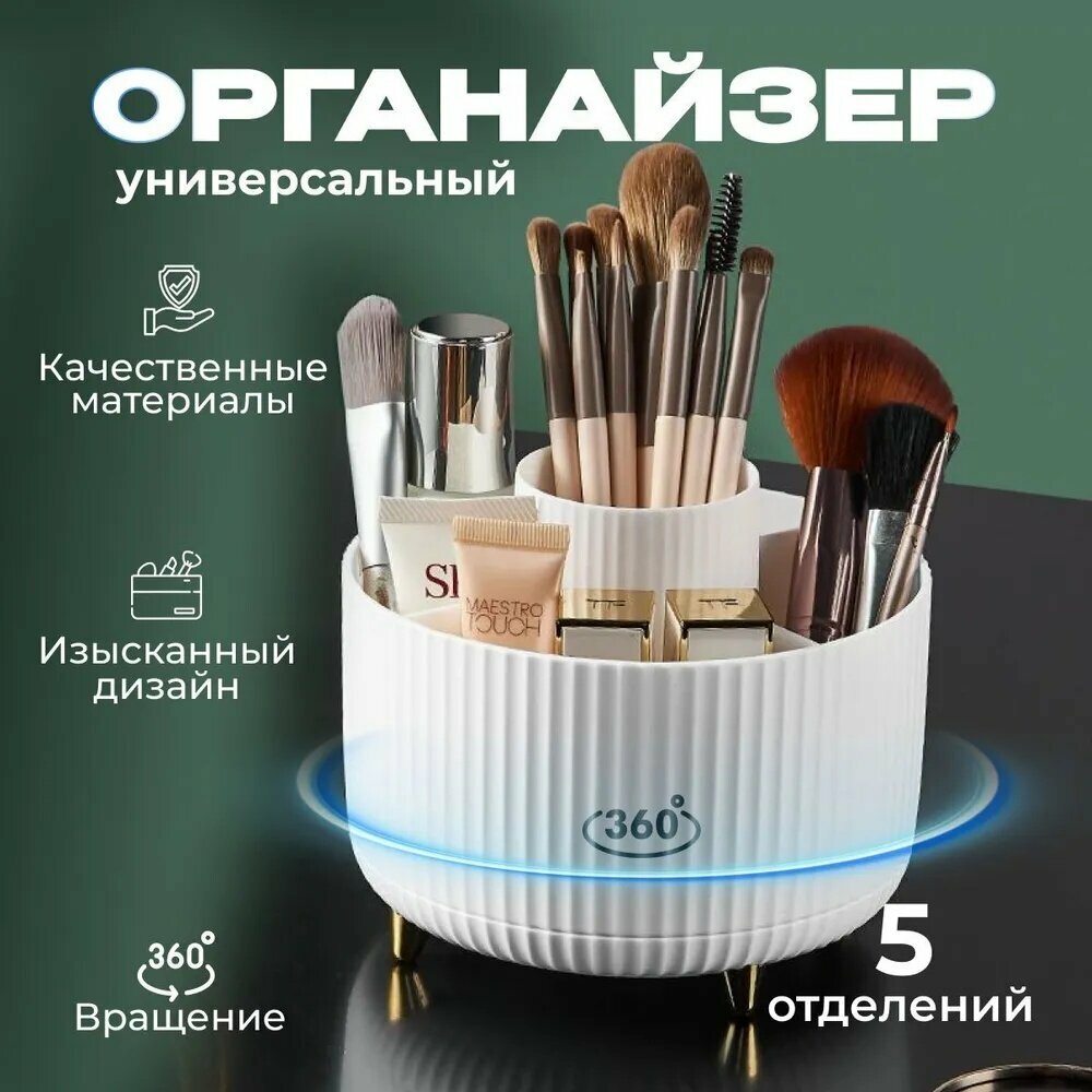Органайзер для мелочей и косметики15х15х12.5 см.