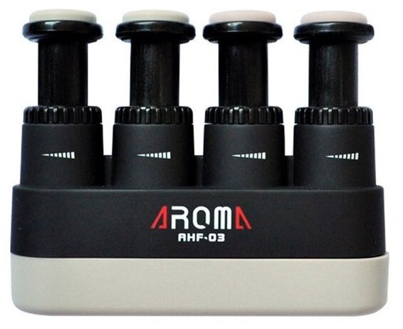 Тренажер для пальцев рук 1,8-3,1 кг Aroma AHF-03 black