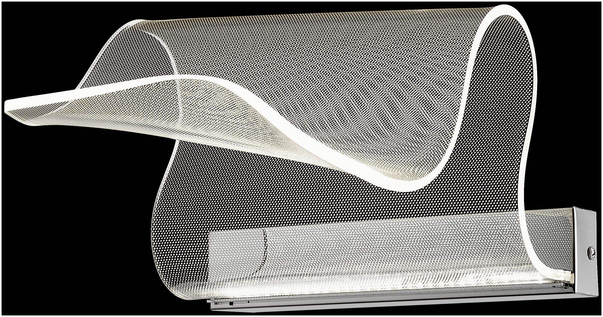 Настенное светодиодное бра Wertmark Hanna WE451.01.101, LED, кол-во ламп:1шт, Хром