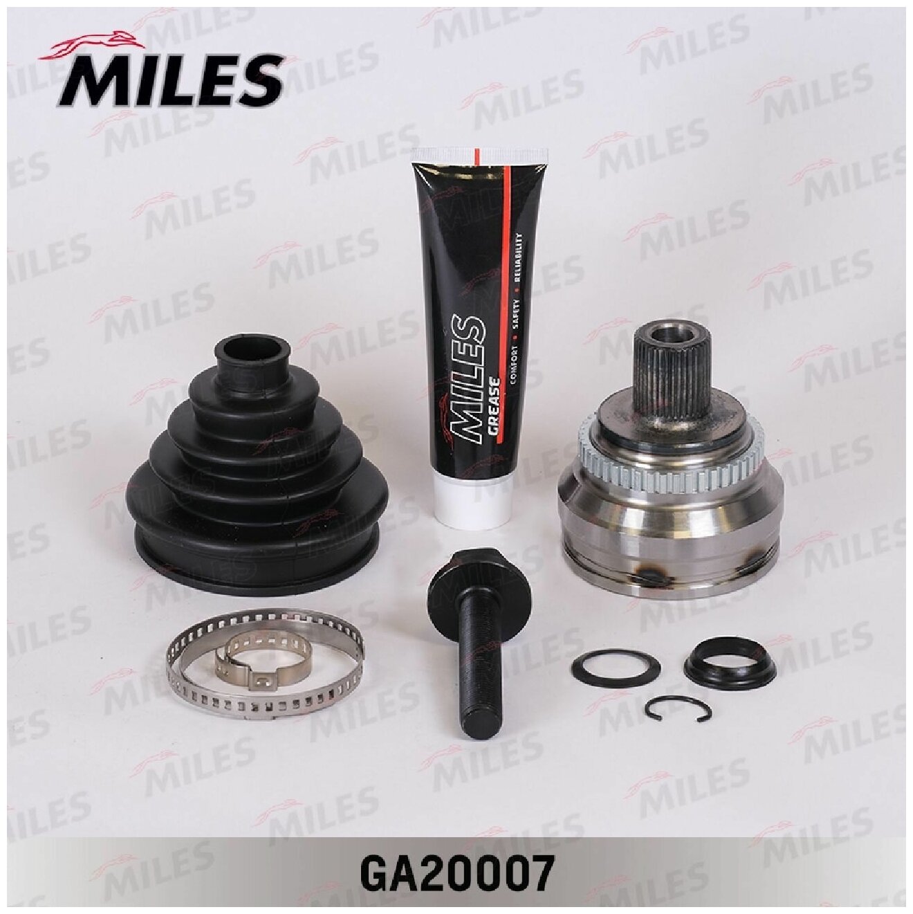 ШРУС AUDI 100/80/A6/V8 2.5D-4.2 88-97 нар. GA20007, MILES GA20007