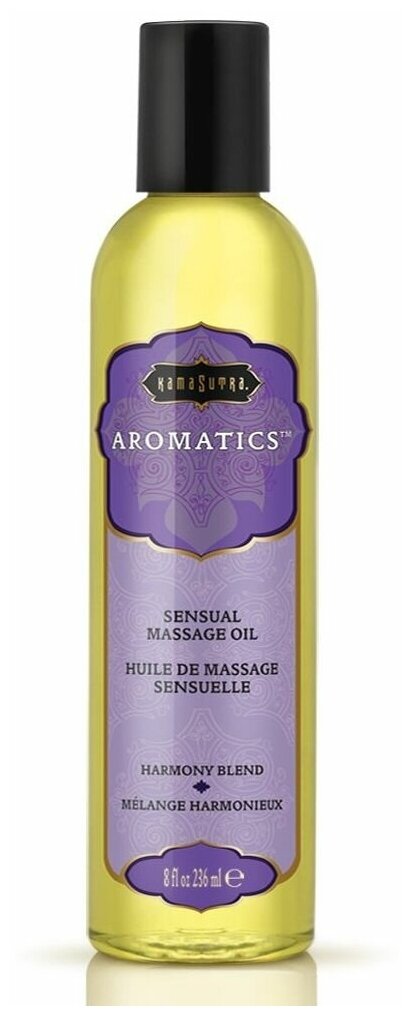 Массажное масло с хвойно-травяным ароматом Harmony Blend - 236 мл, Kama Sutra,