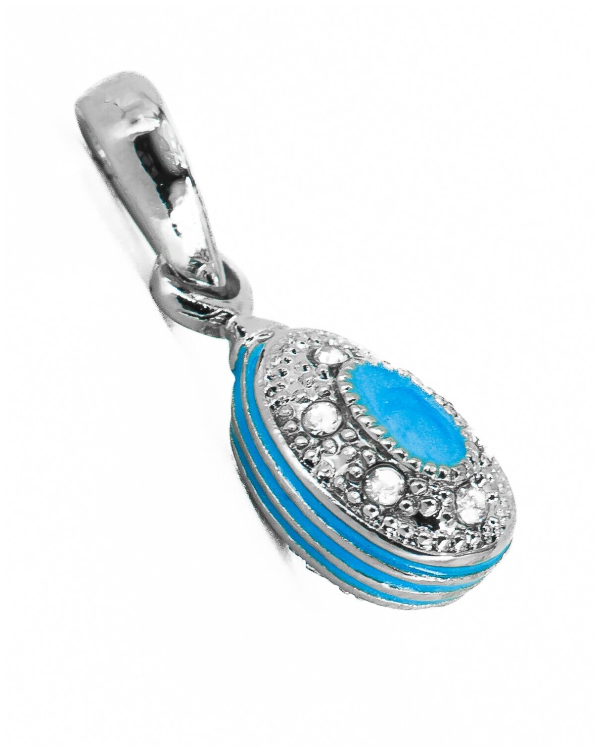 Подвеска, эмаль, кристалл