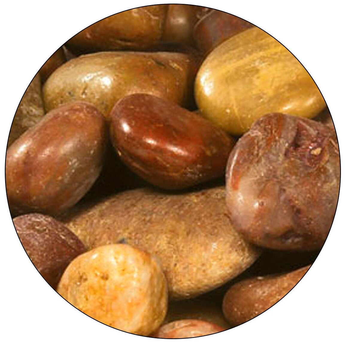 Грунт для аквариума Laguna 10101A Галька речная меланж 5 – 10 мм 2 кг (1 шт)