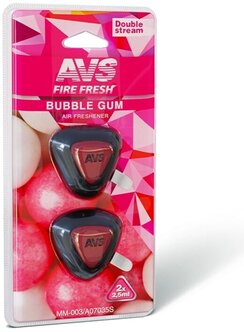 Характеристики модели Ароматизатор AVS MM-003 Double Stream (аром. Bubble gum/Бабл гам) (мини ...