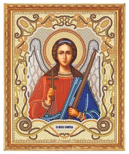 Алмазная мозаика Св. Ангел Хранитель 19x24 М-205