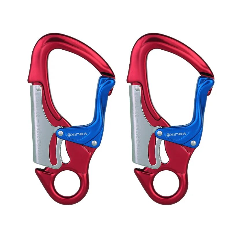 XINDA Красный Автоматический Карабин 30KN Red-2pcs