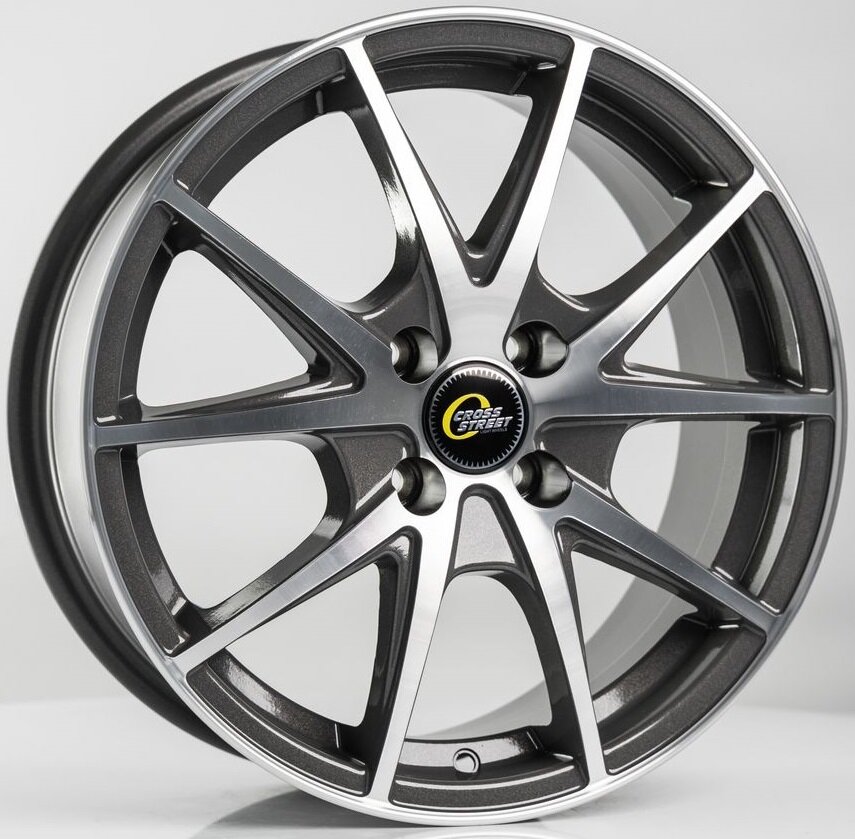 Диски легковые литые 6.0*15 5*100 et38 h57.1 Cross Street CR-17 GMF(цвет)
