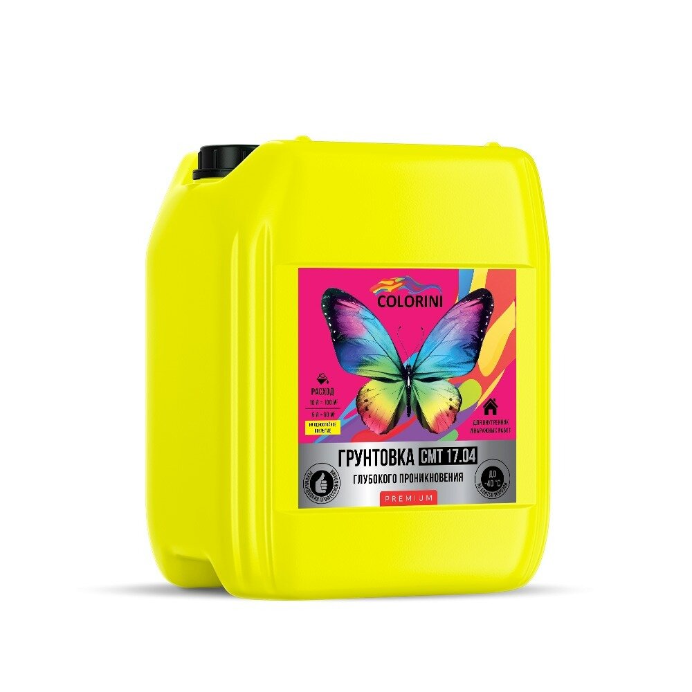 Грунтовка акриловая глубокого проникновения COLORINI Premium 5л