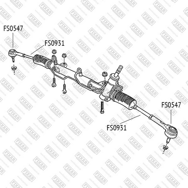 FIXAR FS0931 тяга рулевая левая / правая