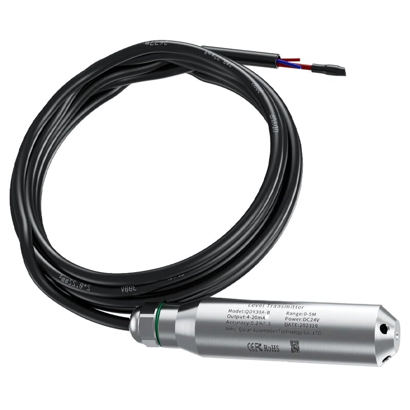 Датчик уровня воды Vadias 304SS 50m Range 5m Cable, Output 4-20mA