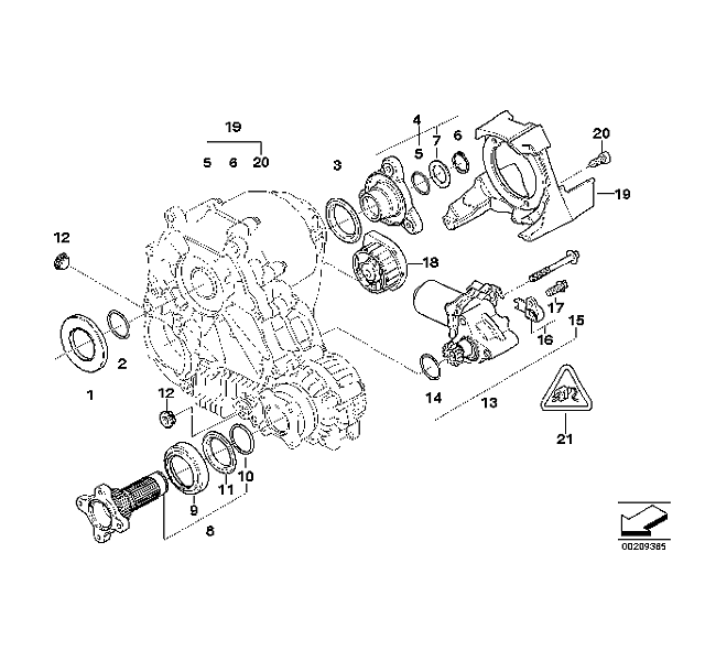 BMW 27107548348 (27107548348) уплотнительное кольцо