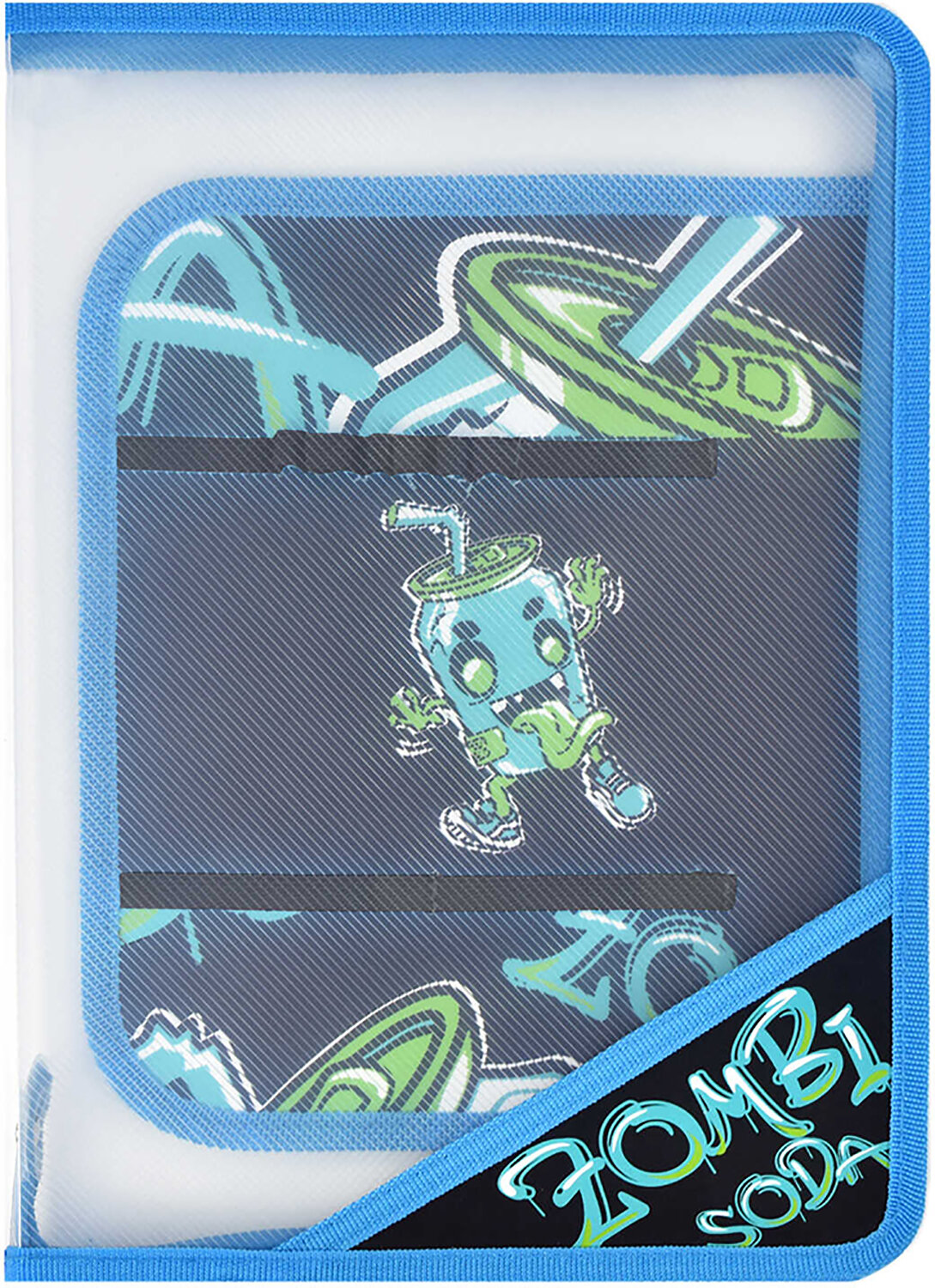 Папка для уроков труда Зомбо банка, А4