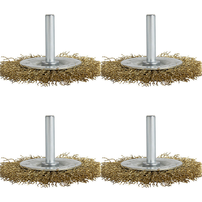 Корщетка для дрели мягкая радиальная d62 мм (4 шт.)