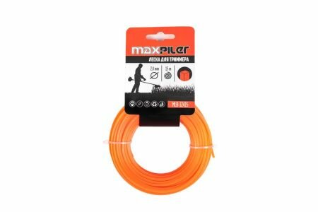 Леска для триммера 2.4MM*15M, квадрат (MLB-12415)