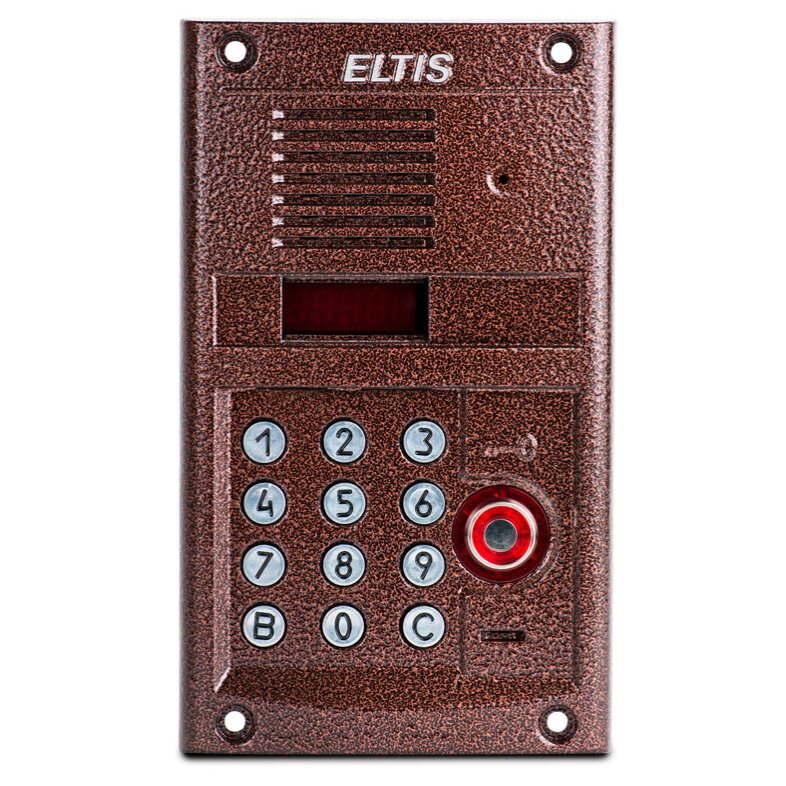 DP400-TDC22 (бронза-антик металлик) блок вызова домофона Eltis