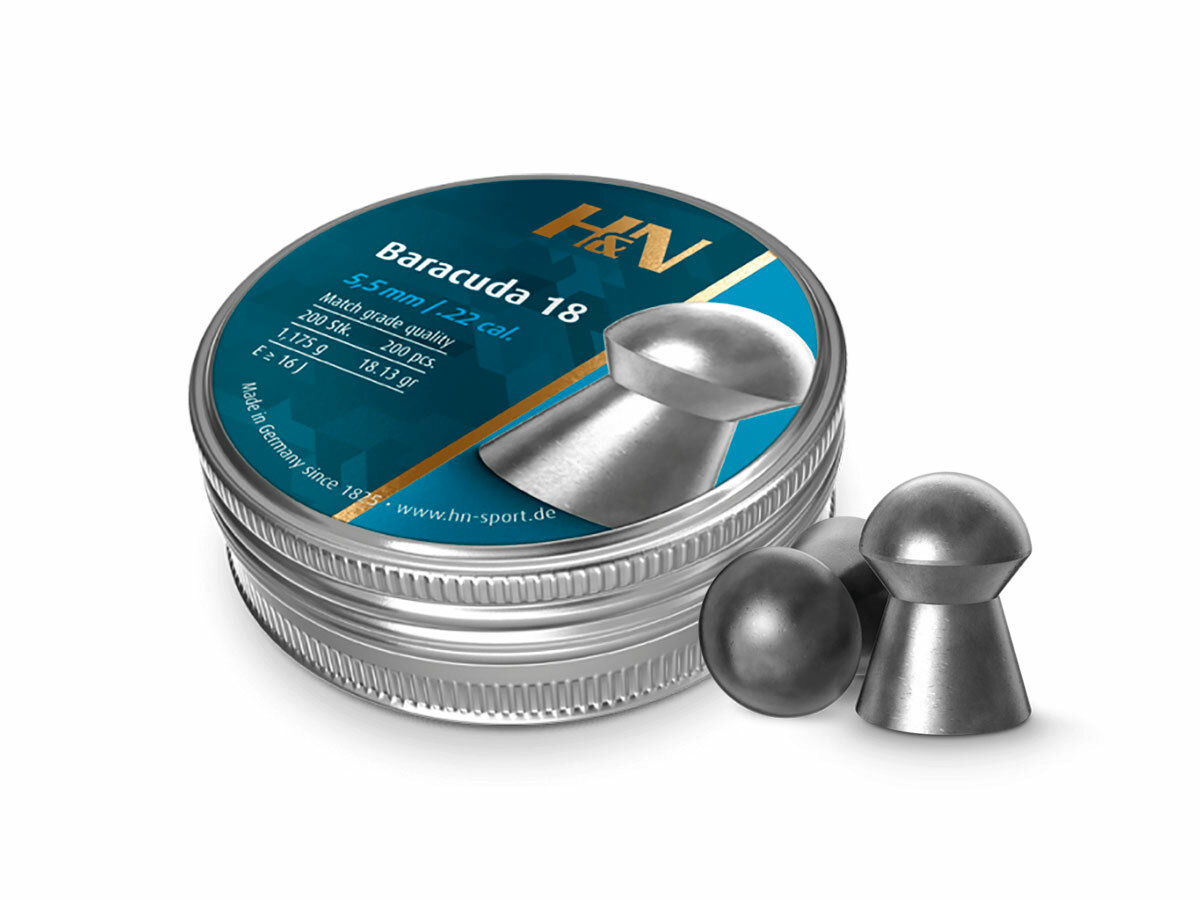 Пульки Hn Baracuda 18 5,5 Мм (200 Шт)