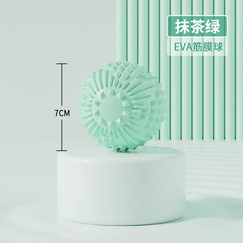 ⭐Набор для массажа SanFan Yoga Column 33см-45см, пеноролик, массажная палка с зубцами волка, ролик для фасции в виде ежа⭐