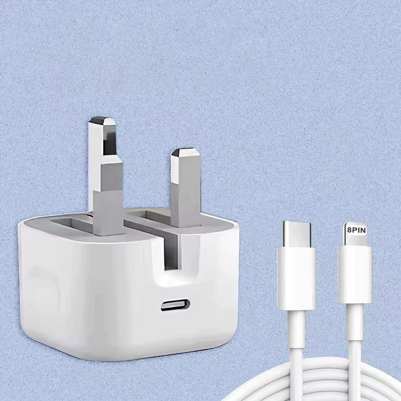 Зарядное устройство, быстрая зарядка, кабель 2м, USB Type-C, 35 Вт, белый