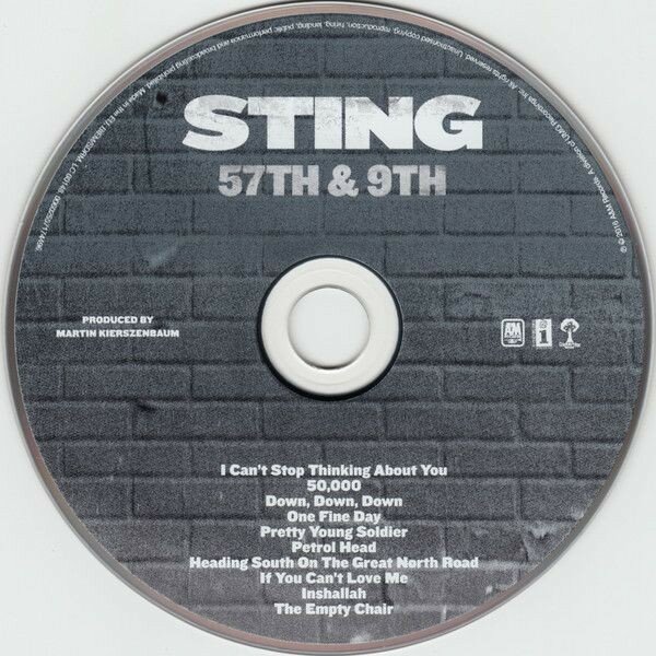 Sting - 57Th & 9Th (CD) — фото 1