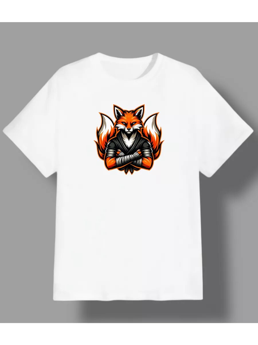 Футболка лиса-ниндзя