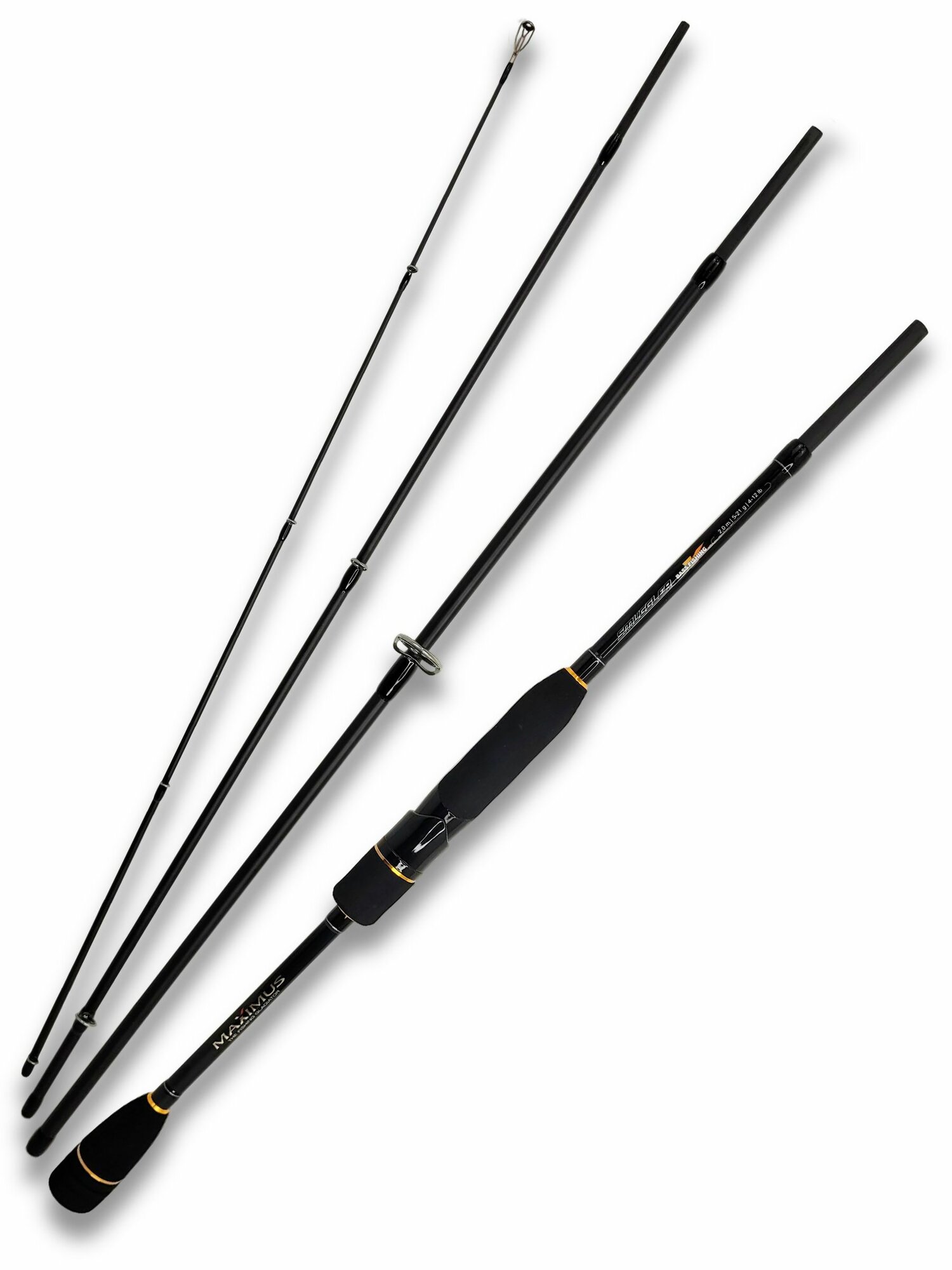 Спиннинг для рыбалки Maximus SMUGGLER-X BASS 214M 2.10м 7-30гр (4pcs)