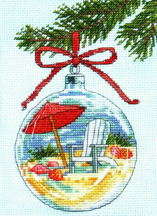 Набор для вышивания Dimensions Beach Ornament (Пляжный орнамент) 70-09001