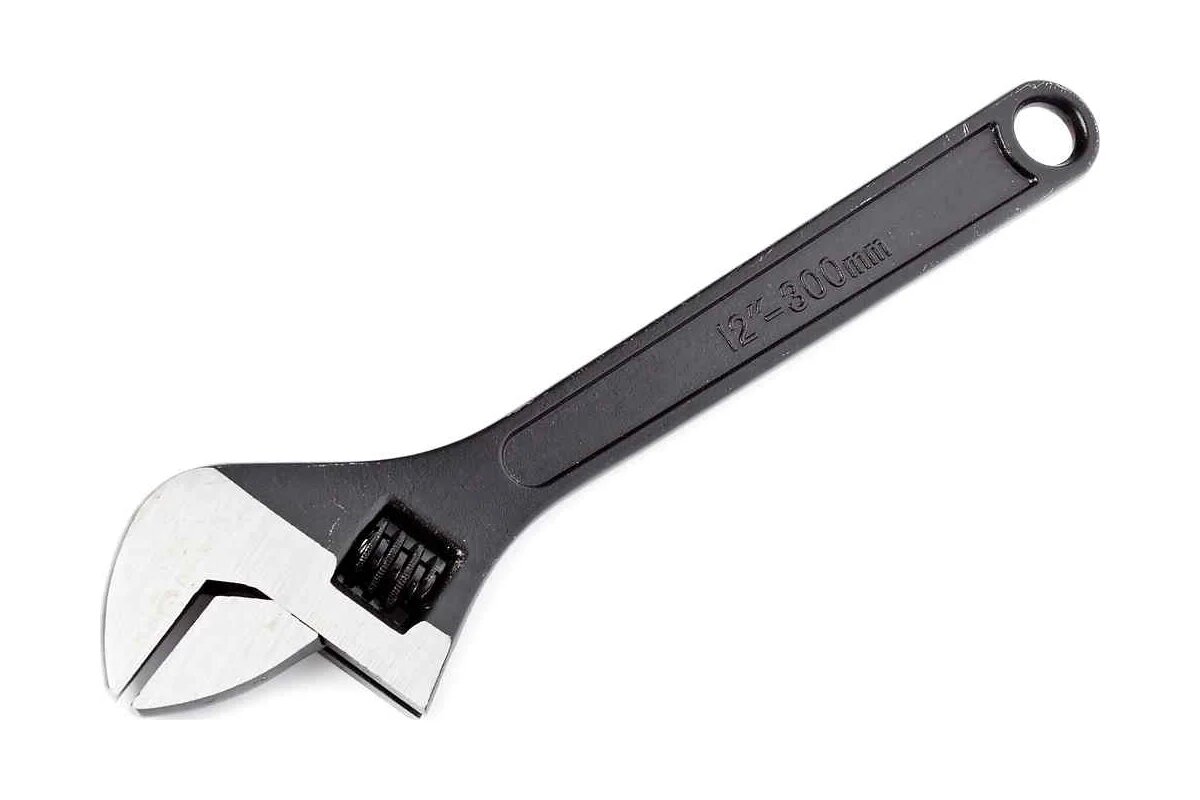 Разводной ключ квалитет 300 мм КР-300 (6620290), сталь, Max расстояние между губками 36 мм