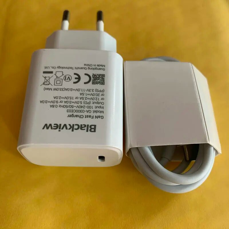 Blackview Mega 1, адаптер питания 33W, кабель Type-C