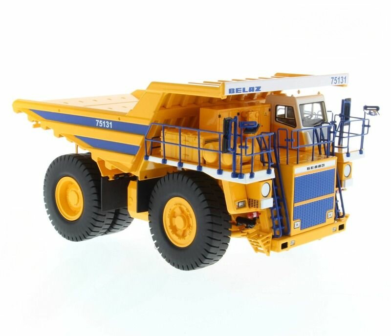 1:50 Belaz 75131 Модель карьерного самосвала Белаз, металлическая модель строительной техники