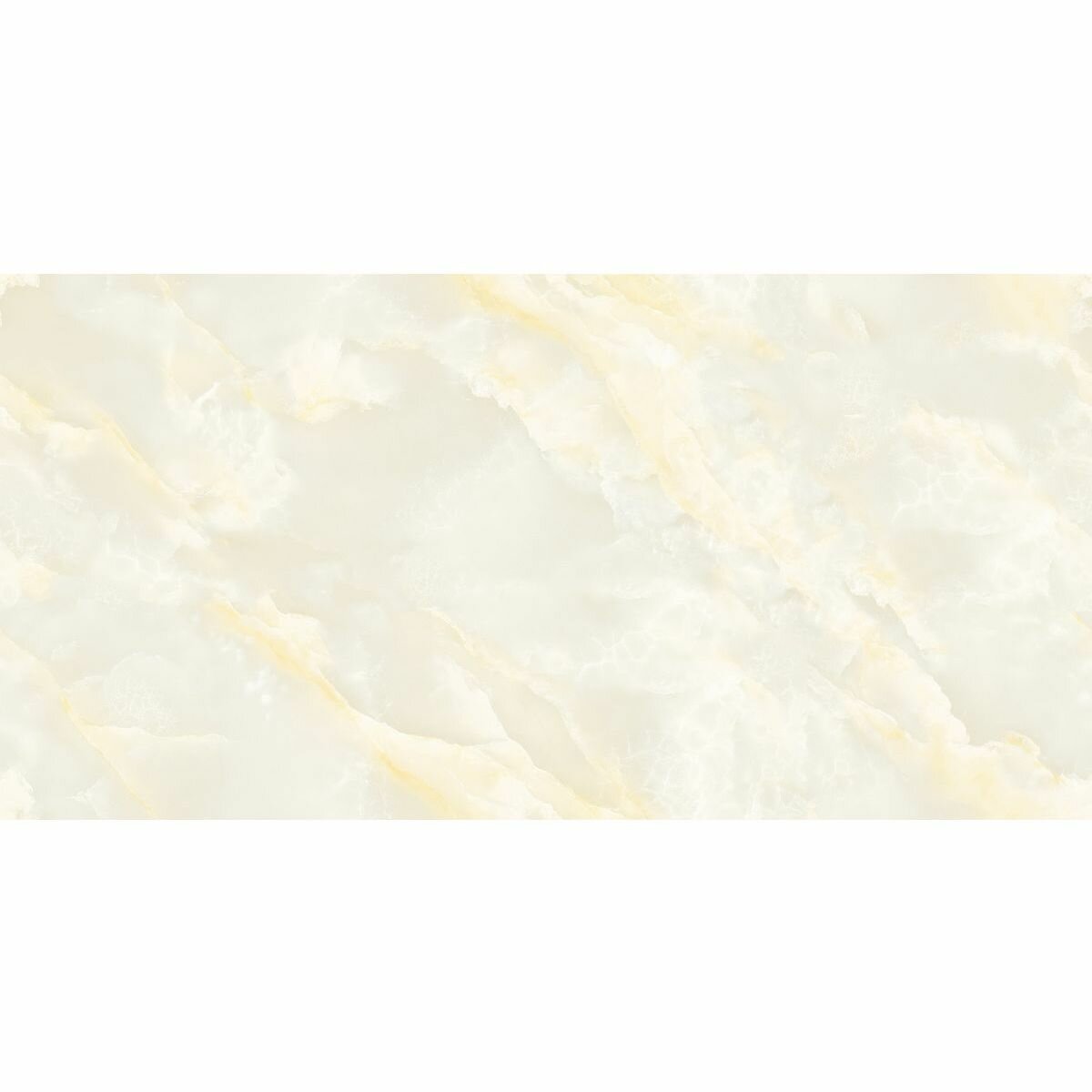 Керамогранит Ceradim Onyx Magian кремовый 60х120 см полированный