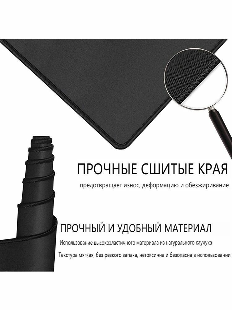 Коврик для рабочего стола, клавиатура ноутбука, коврик для мыши, резиновый противообрастающий и износостойкий материал, размер 40x90xxl