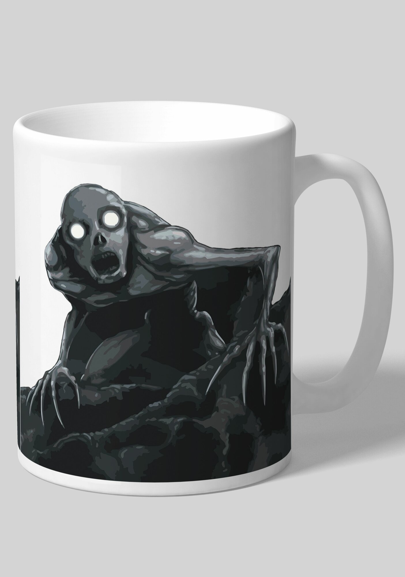 Кружка Жуткая картинка ( монстр с горящими глазами )