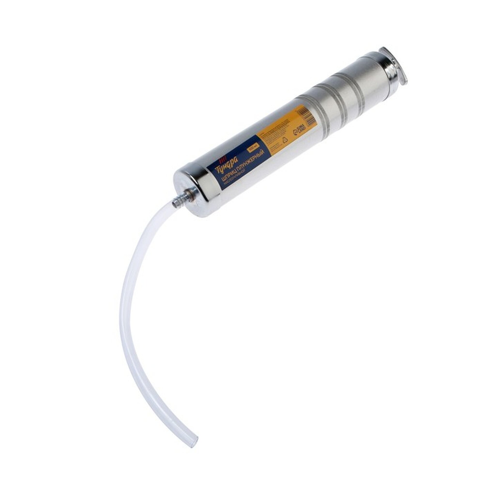 Шприц маслозаливной Тундра, плунжерный, для мототехники и легковых авто, 500мл