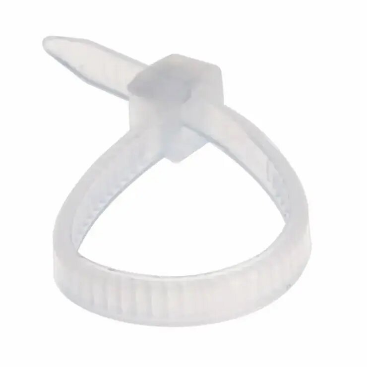 Набор Хомут-стяжка Rexant кабельная нейлоновая 100 x 2.5 мм, белая {07-0100} (100 шт/уп*2 упак)