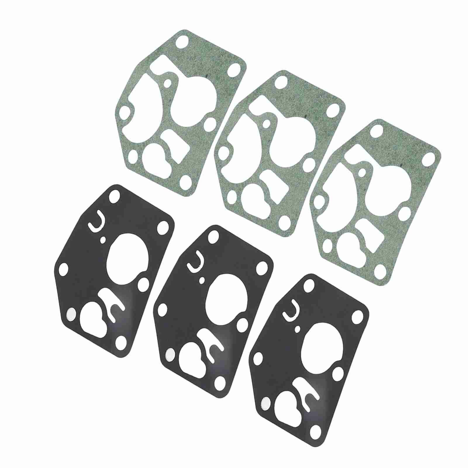 3 X Диафрагма / прокладка карбюратора Briggs and Stratton 795083 495770, пластик, размер 6 x 5 см/2.4 x 2.0 дюйма, комплект для малых двигателей Briggs Stratton