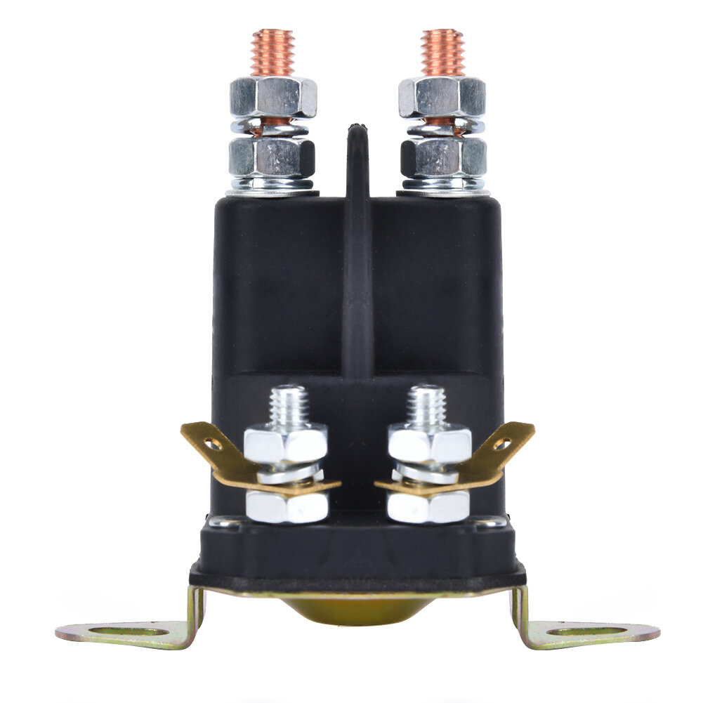 Реле стартера 100 А, нормально разомкнутое, пылезащитное, магнитное реле 12 В постоянного тока с 4 клеммами