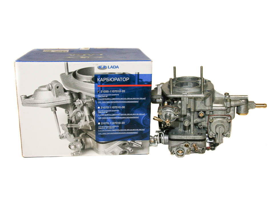 Карбюратор 2105-20 "ДААЗ"(без микропер.) (ВАЗ-2101,011,063 дв1,3) (упаковка Лада-Имидж)