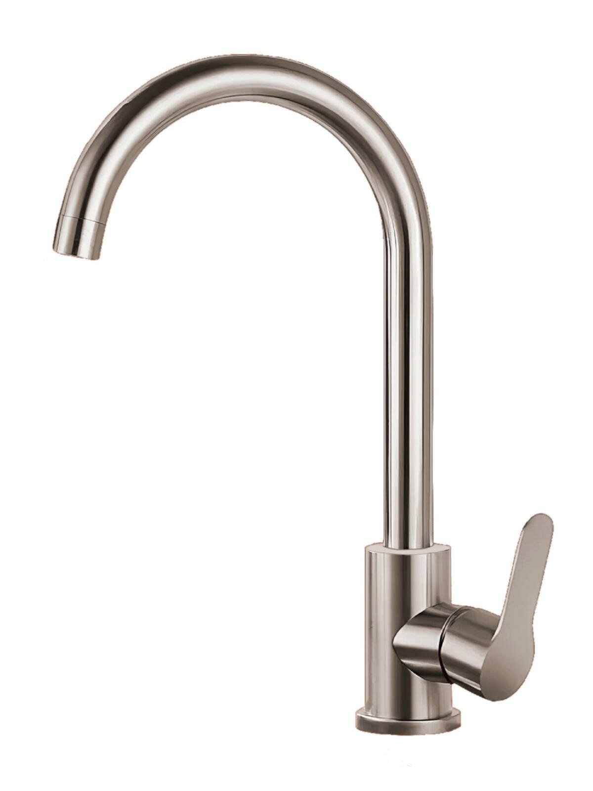 Смеситель для кухни Alfi LF100333 цвет Никель, стильный и функциональный