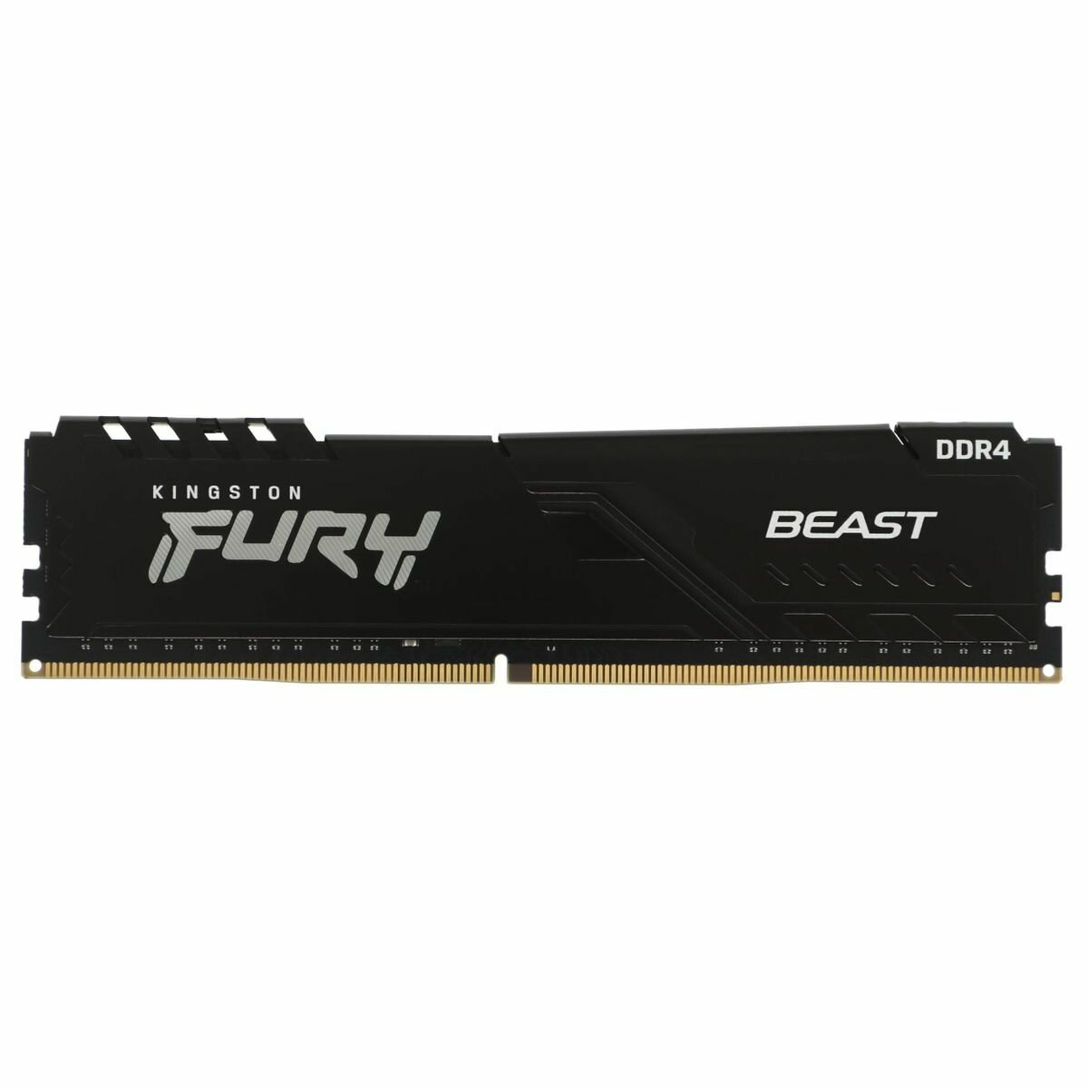 Модуль памяти Kingston 8GB DDR4 3200 DIMM FURY Beast Black Gaming Memory KF432C16BB/8WP Non-ECC, CL16, 1.35V,