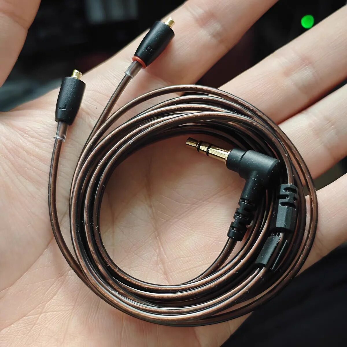 MMCX кабель для наушников из OFC меди